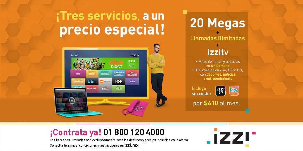 ¿CÓMO CONTRATAR IZZI EN POCOS PASOS? Y MÁS