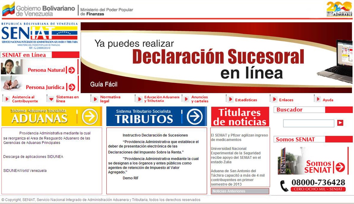 ¿CÓMO IMPRIMIR EL RIF DEL SENIAT JURÍDICO O PERSONAL?